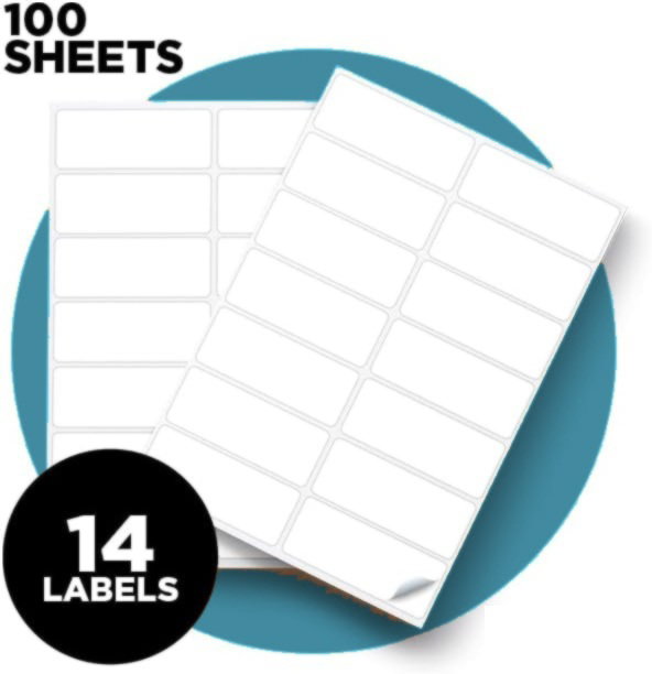 Popular Multi Printer Labels A4 63mm x 46mm 18 Per Sheet White Pk100 ...