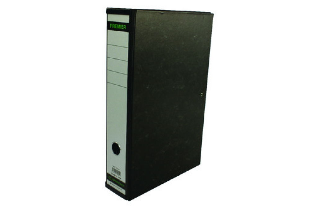 Popular Box Files Black Foolscap Pk10 | WPS Westward