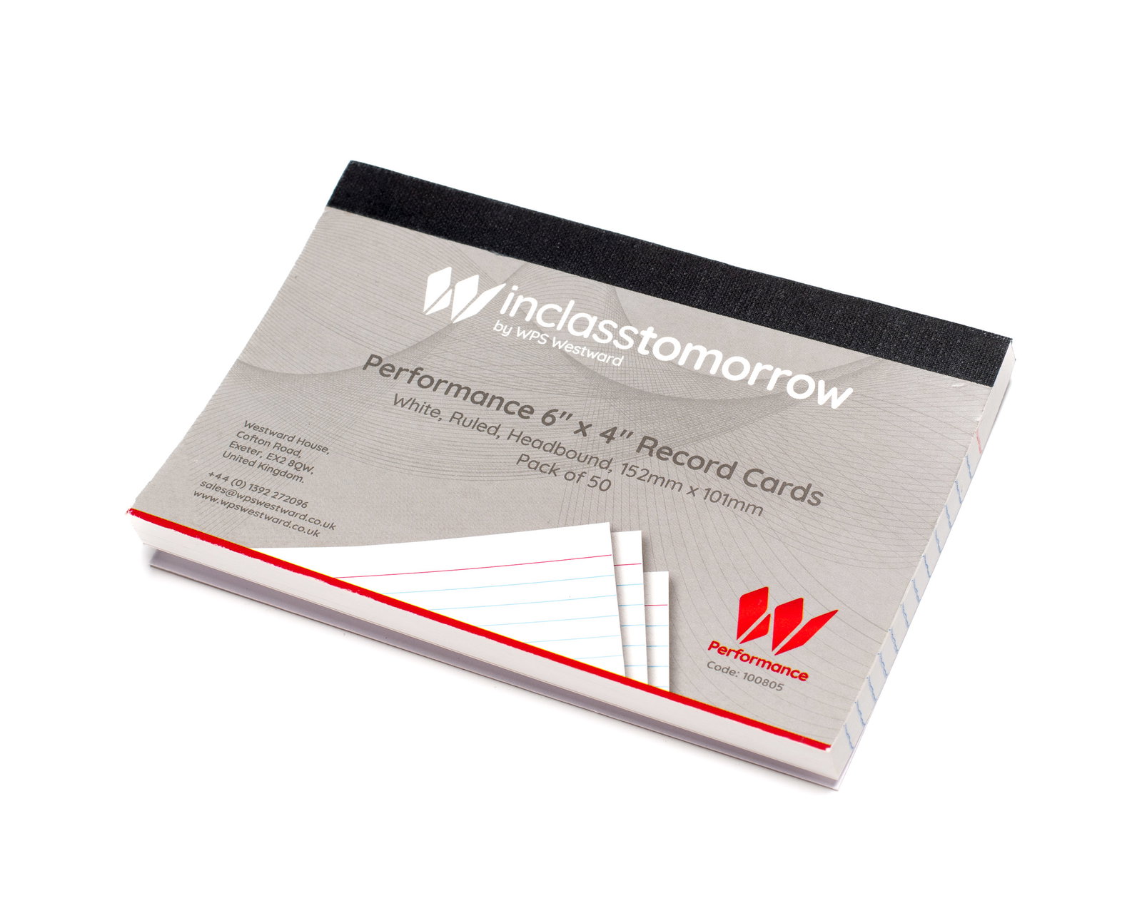 Performance Headbound Revision Cards 6" x 4" Packs of 10 | WPS Westward