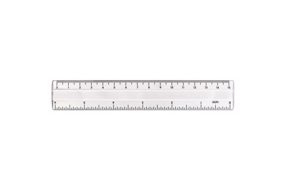Performance Shatterproof Ruler 15cm Clear Pk10 | WPS Westward