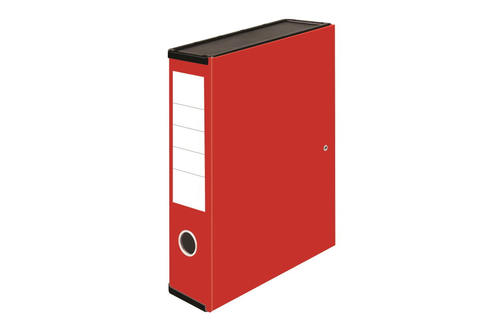 Performance Gloss Laminated Box File Red WSL | WPS Westward