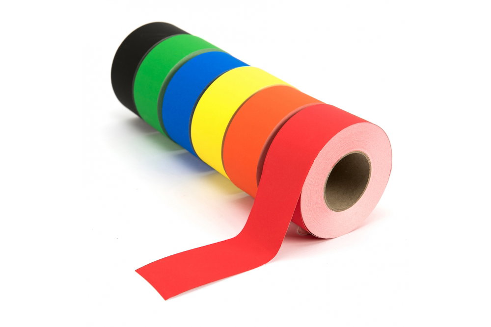 Popular Border Poster Paper Rolls 48mm x 50m Assorted Colour Pk6 WSL ...