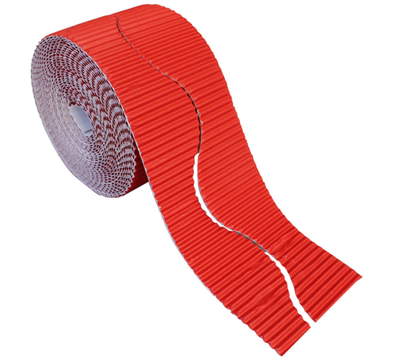 Performance Corrugated Border Roll Flame Red | WPS Westward