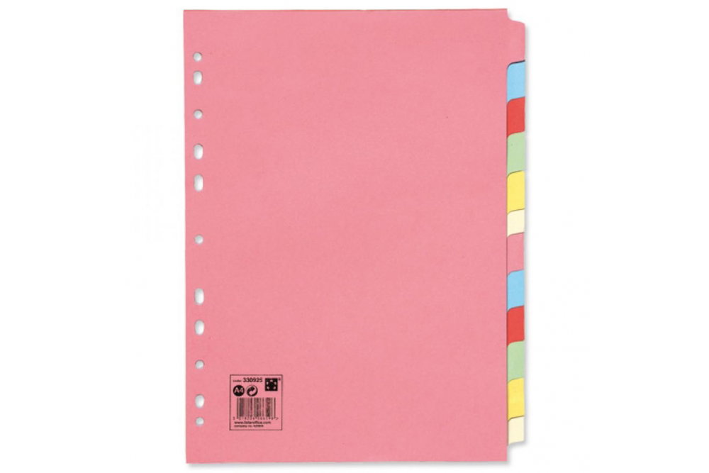 Popular Coloured Dividers | WPS Westward