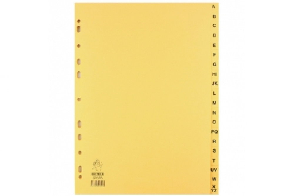 Popular Divider A - Z Set Pk1 WSL | WPS Westward